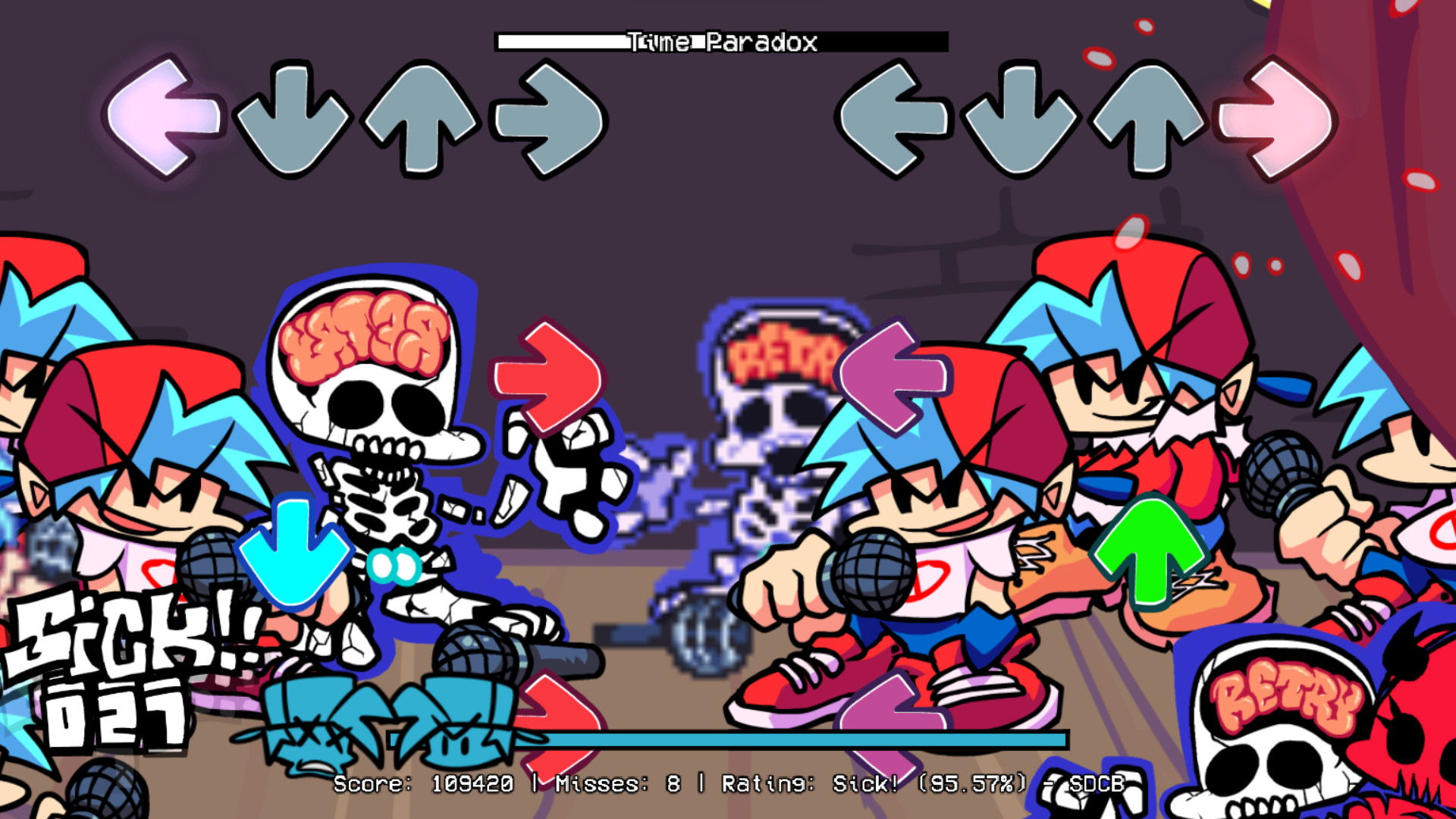 Time Paradox Mod for Friday Night Funkin' | FNF Mods