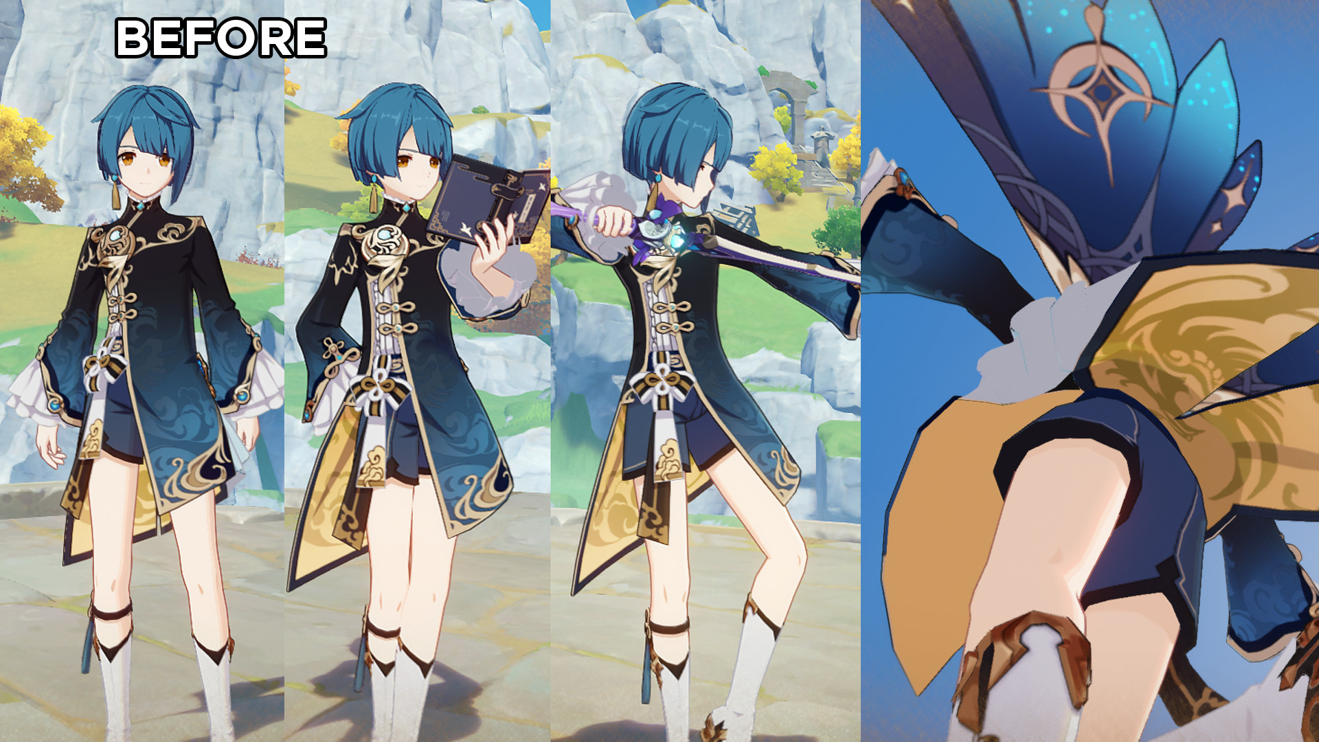 Feminine Xingqiu Mod for Genshin Impact | GI Mods