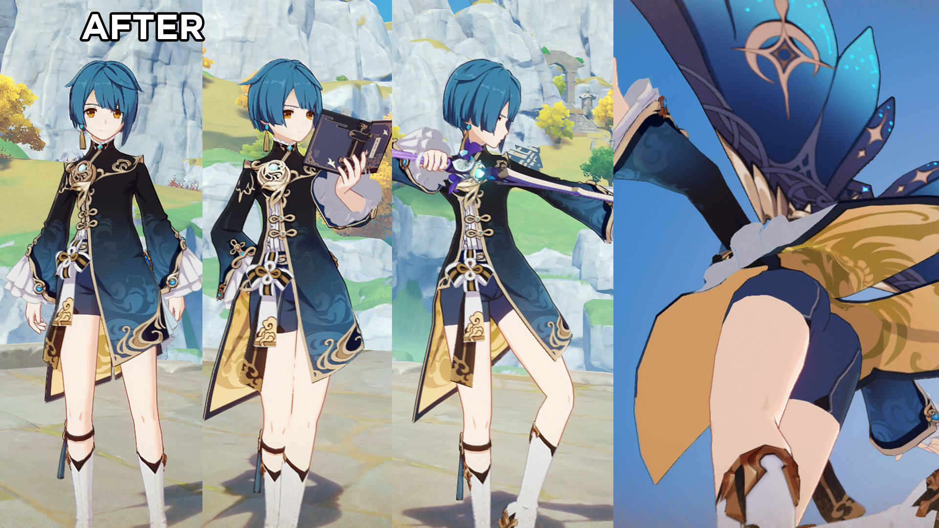 Feminine Xingqiu Mod for Genshin Impact | GI Mods