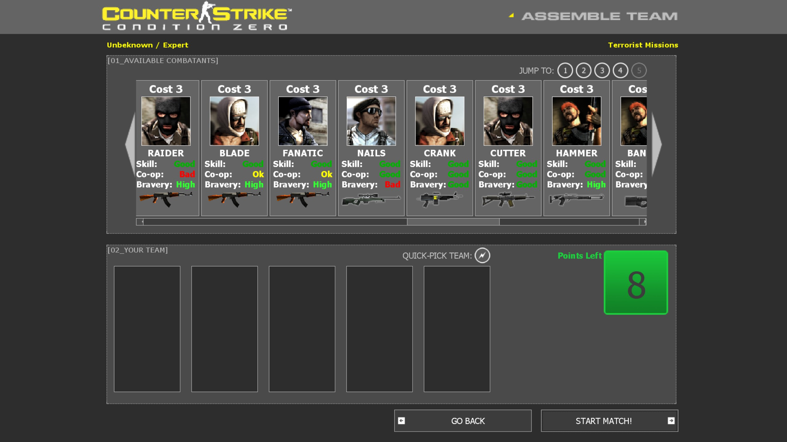 Balanced CT and T Missions Mod for Counter-Strike: Condition Zero | CS ...