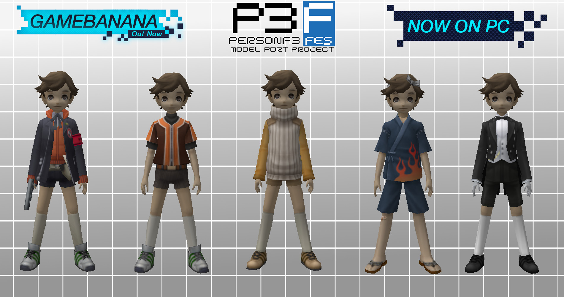 P3F Model Port Project Mod for Persona 3 Portable (PC) | P3P PC Mods