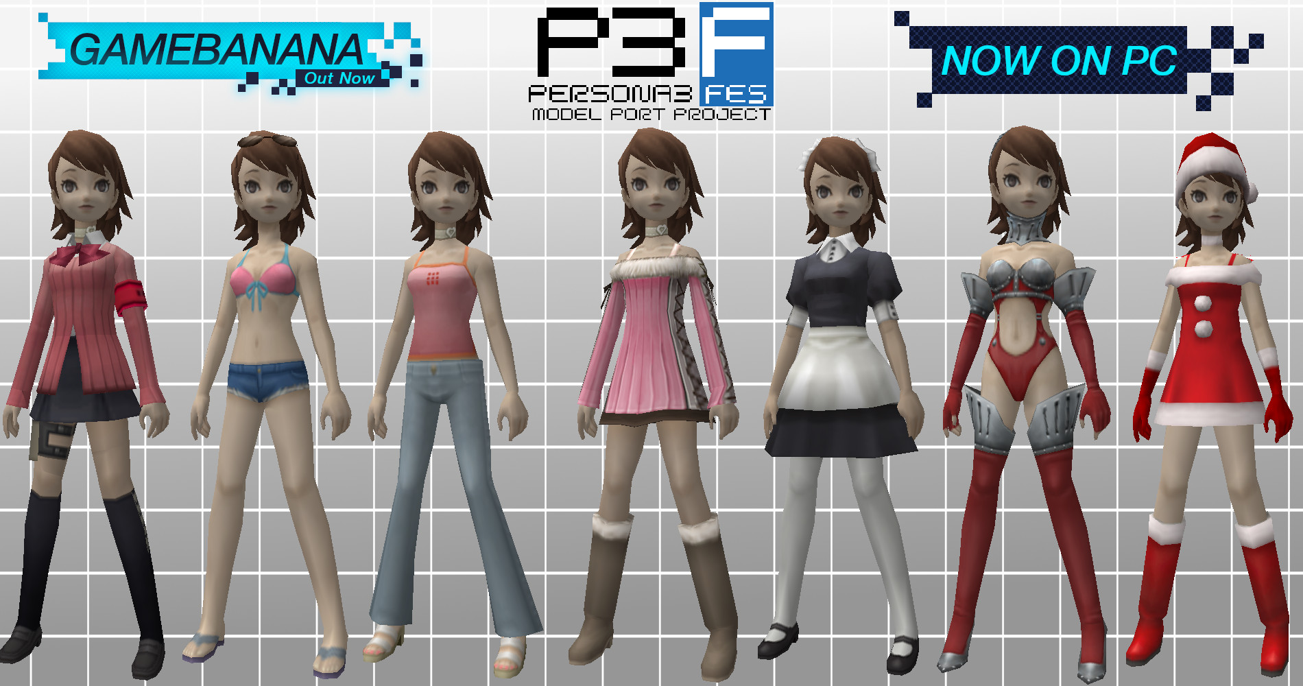 P3F Model Port Project Mod for Persona 3 Portable (PC) | P3P PC Mods