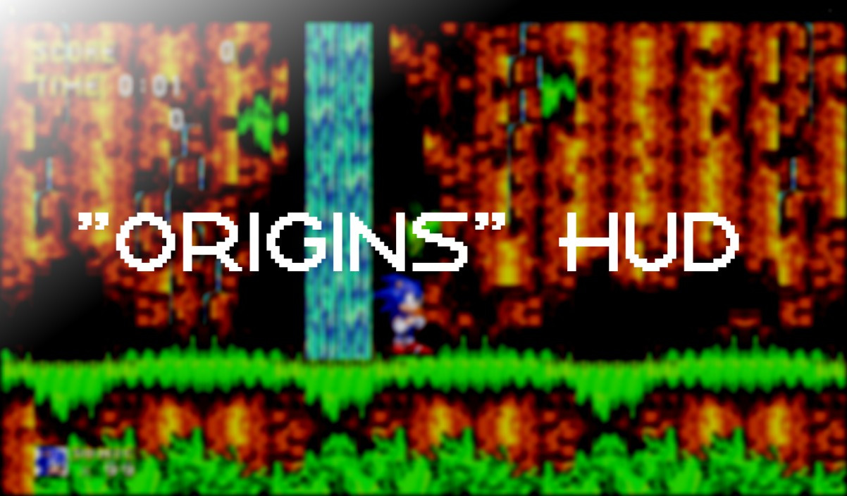 "Origins" HUD Mod for Sonic 3 A.I.R. | S3AIR Mods