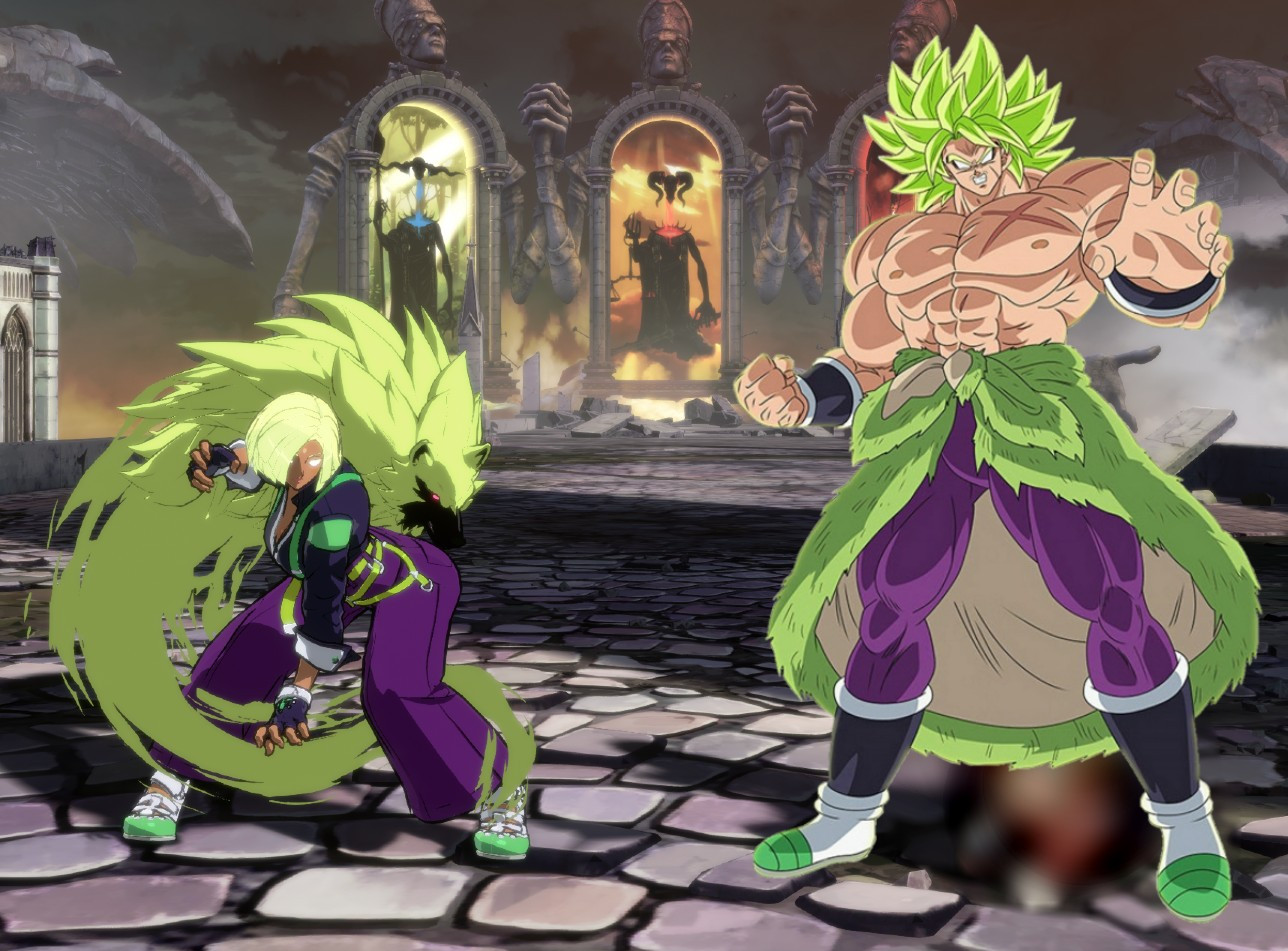 DBS Broly Giovanna Mod for GUILTY GEAR -STRIVE- | GGST Mods
