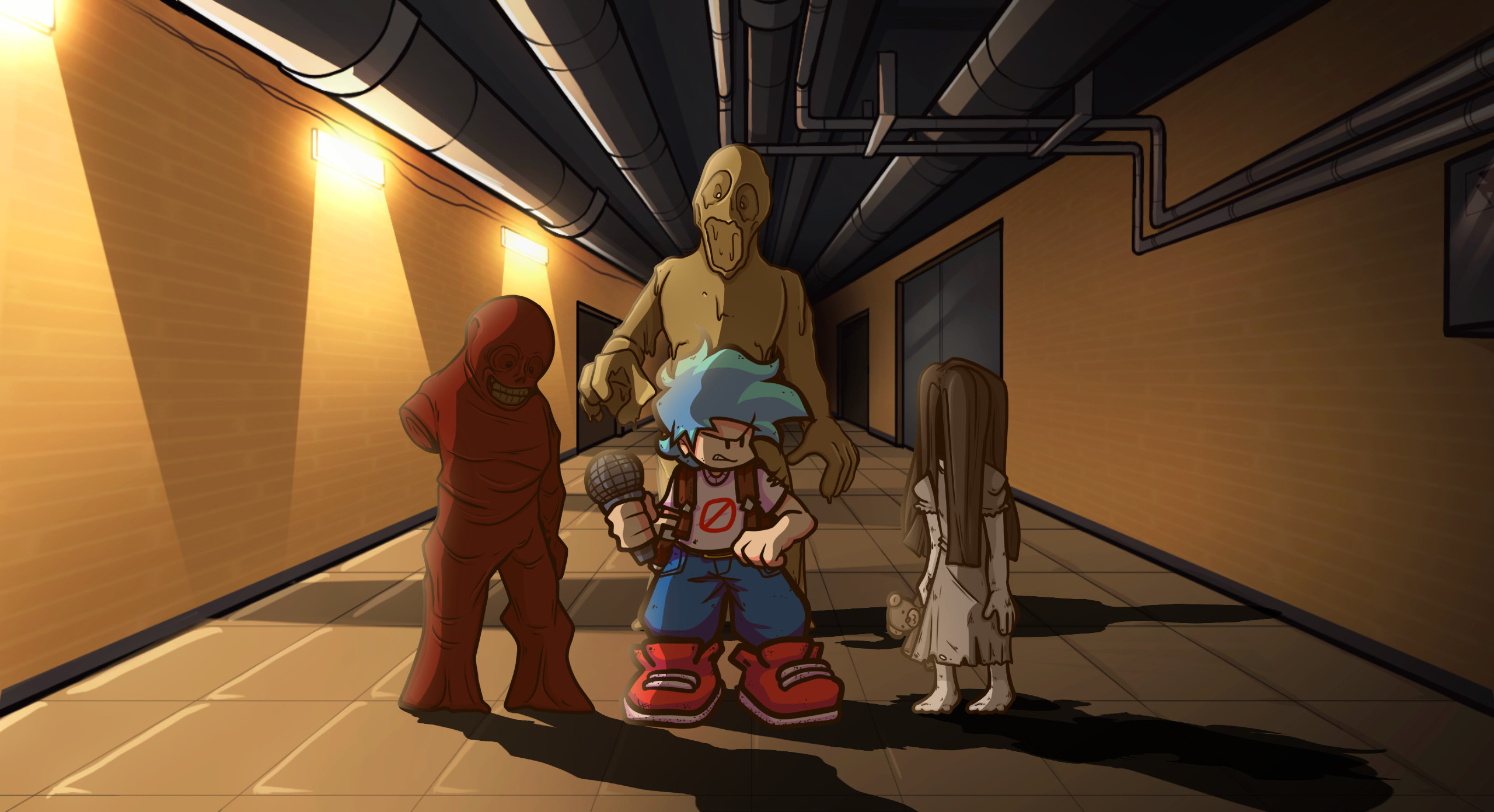 ENTER THE BACKRXXMS (Cancelled Build) Mod for Friday Night Funkin ...