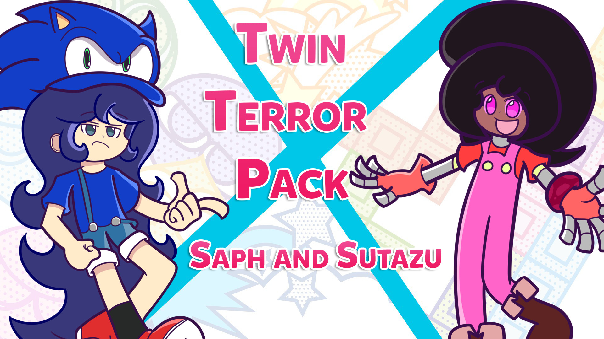 Twin Terror Pack - Saph & Sutazu Mod for Puyo Puyo Tetris 2 | PPT2 Mods