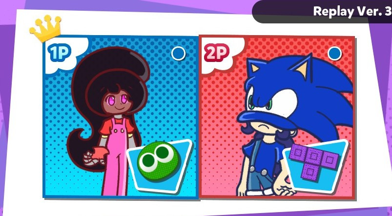 Twin Terror Pack - Saph & Sutazu Mod for Puyo Puyo Tetris 2 | PPT2 Mods