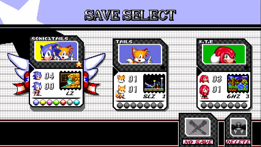 REV00/Prototype Zone Order Mod for Sonic the Hedgehog Forever | S1F Mods