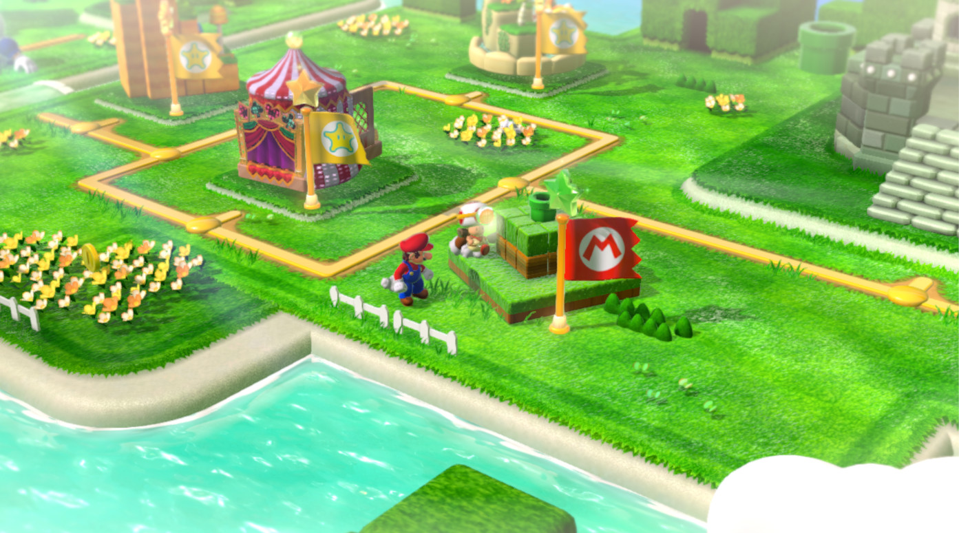 Mario in Captain Toad Levels Mod for Super Mario 3D World + Bowser's ...