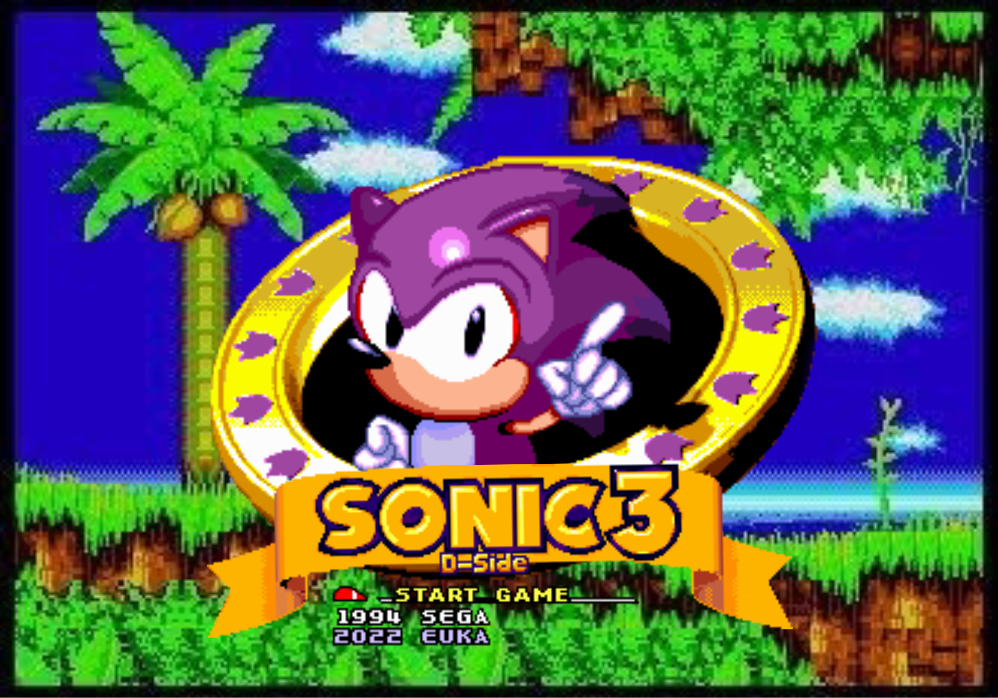 D-Side Title Screen Mod for Sonic 3 A.I.R. | S3AIR Mods