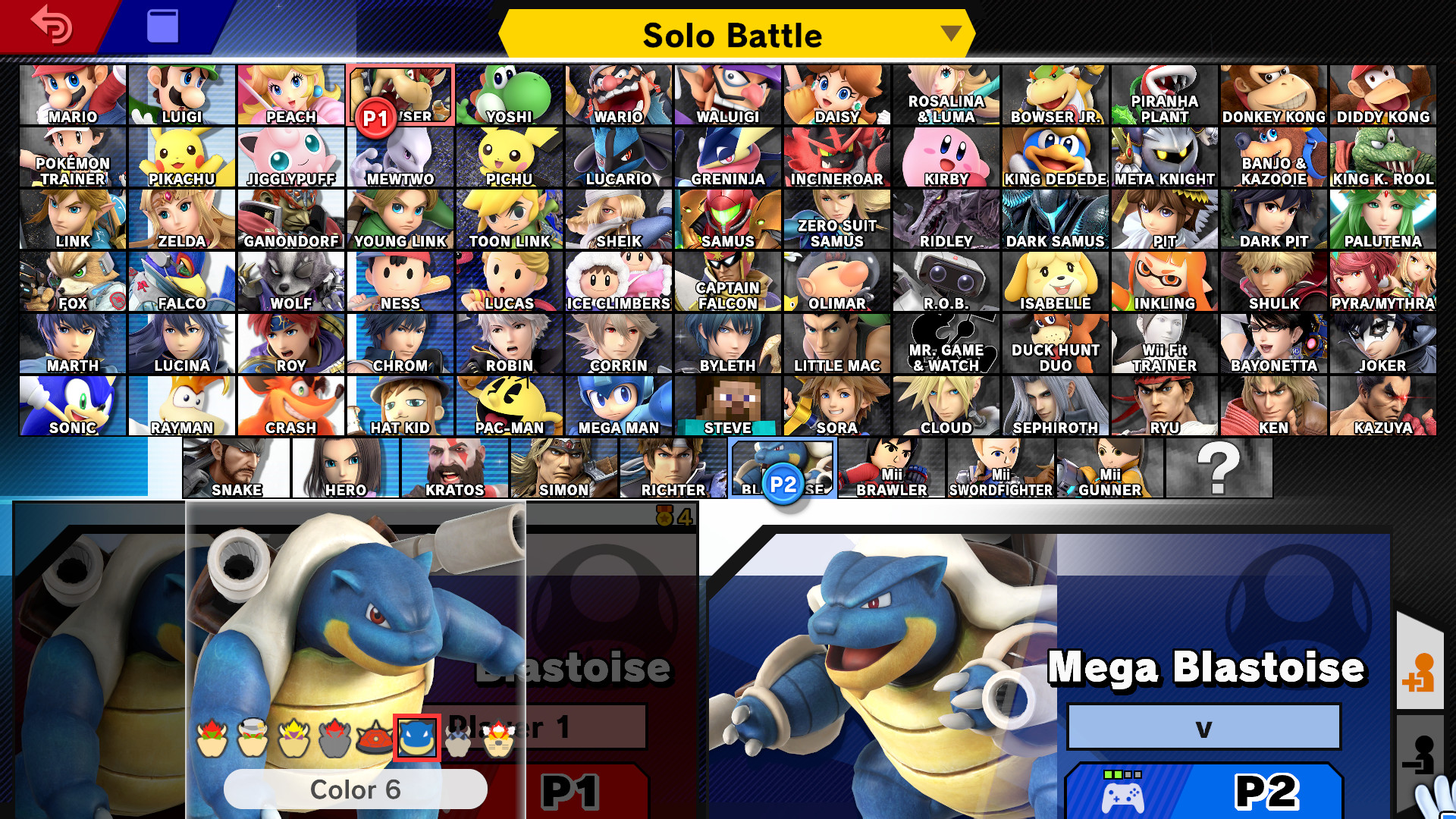 Blastoise Mod for Super Smash Bros. Ultimate | SSBU Mods