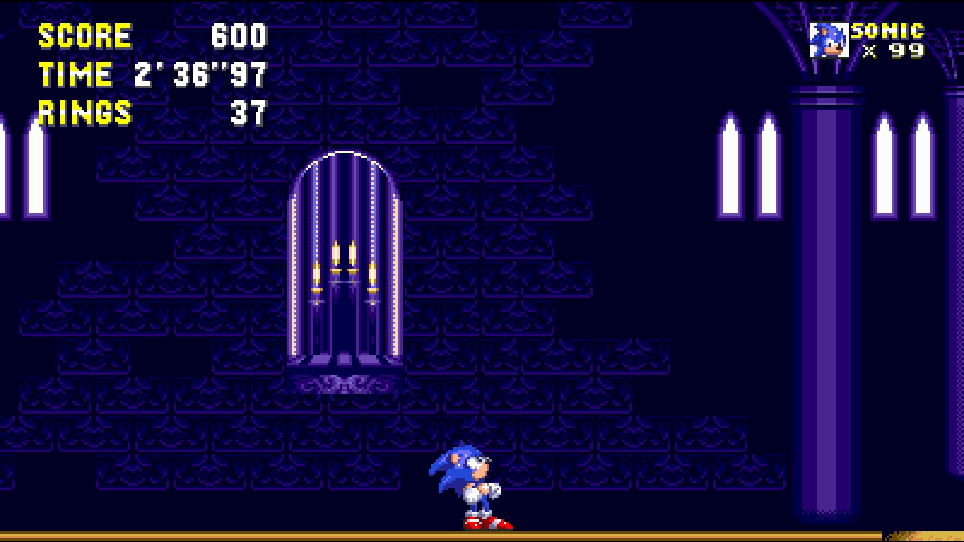 Mania style BG hidrocity palette Mod for Sonic 3 A.I.R. | S3AIR Mods