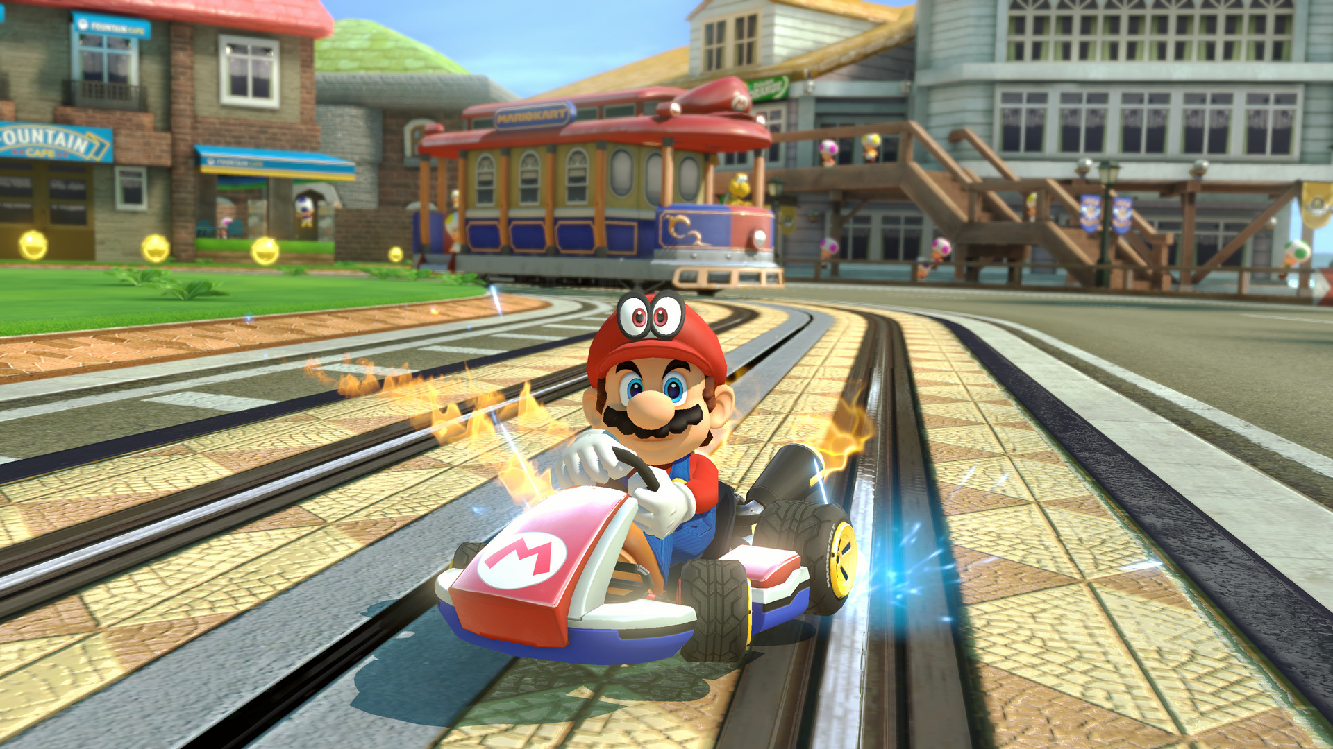 Mario and Cappy Mod for Mario Kart 8 Deluxe | MK8D Mods