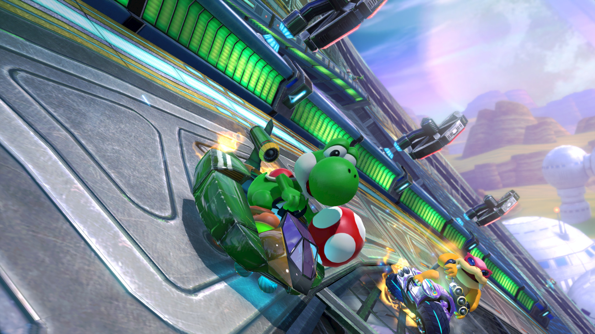 F-Zero GX Wild Goose over Blue Falcon [Mario Kart 8 Deluxe] [Mods]