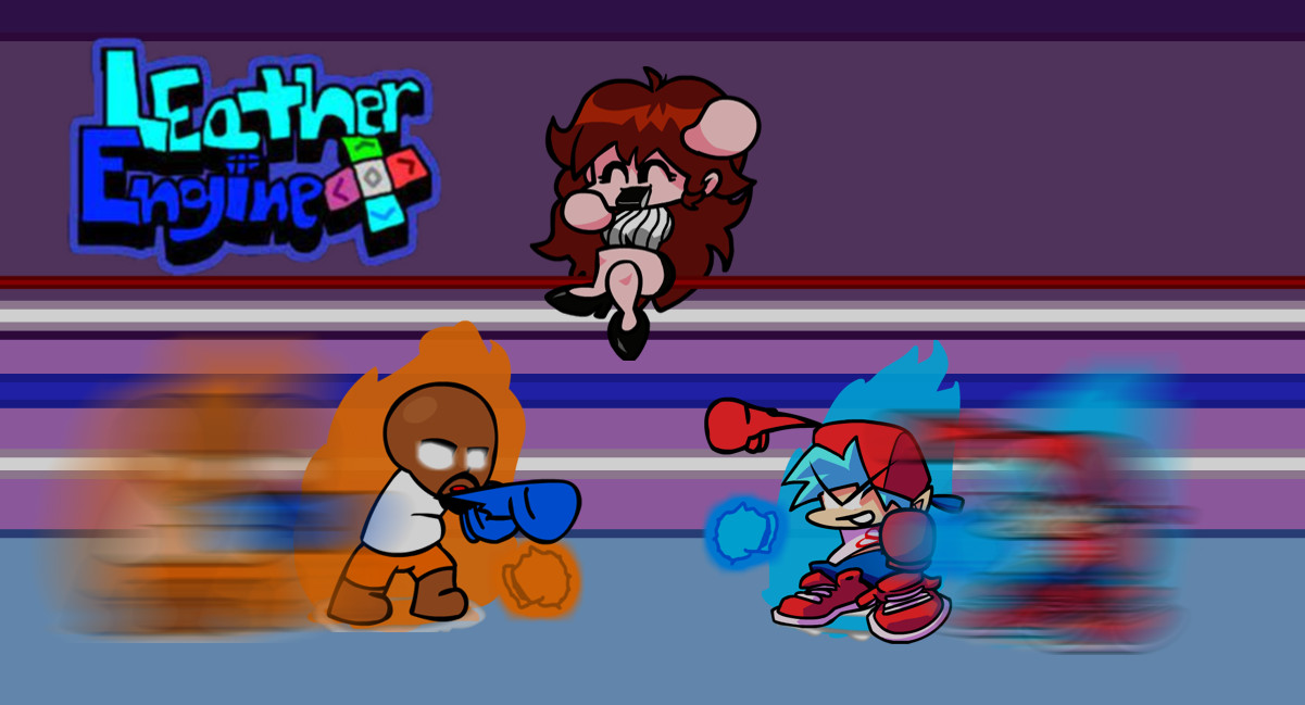 V.S. Matt Boxing Fight V2 port leather engine [Friday Night Funkin'] [Mods]