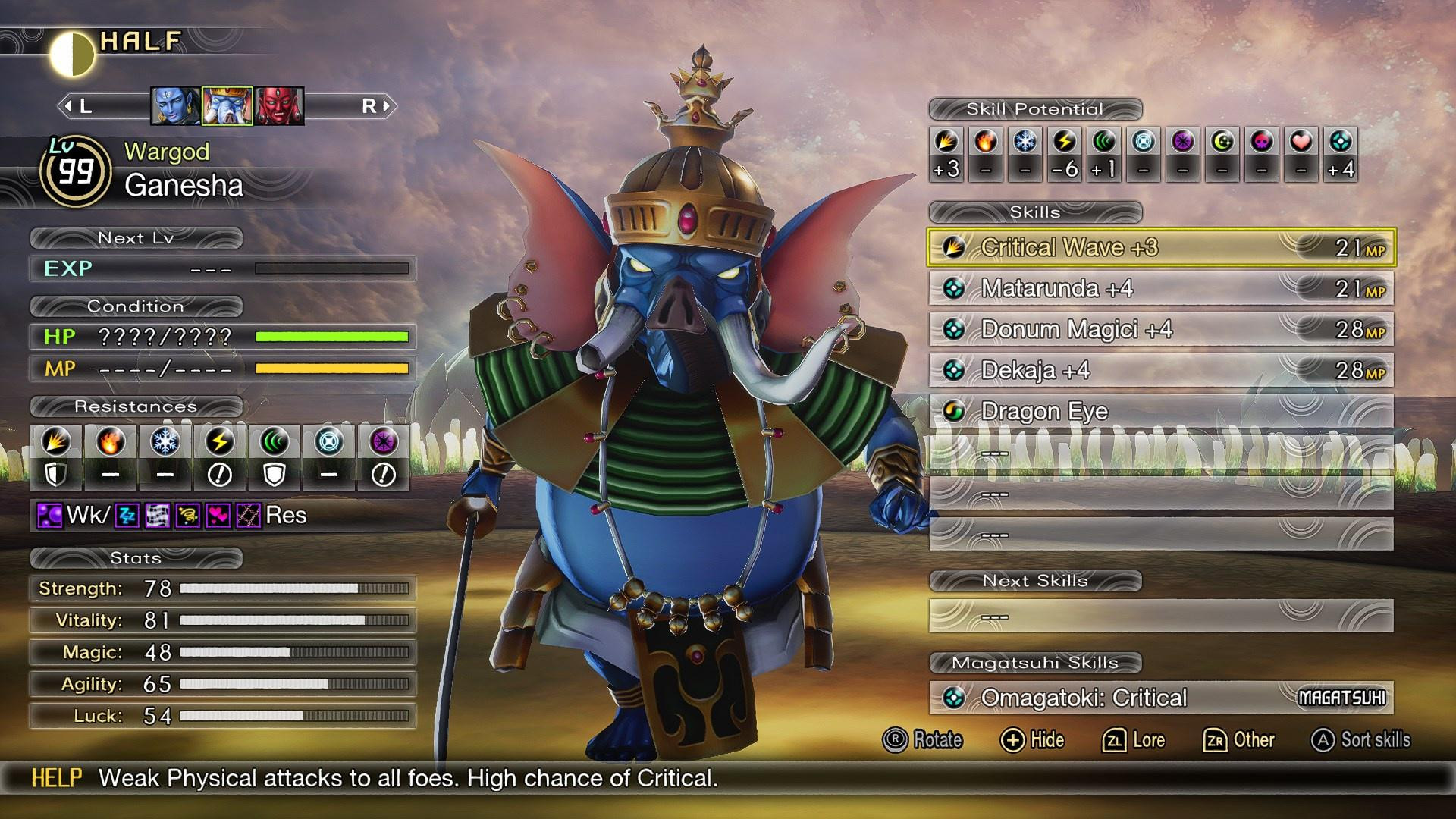 Level 99 Shiva Mod for Shin Megami Tensei V | SMTV Mods