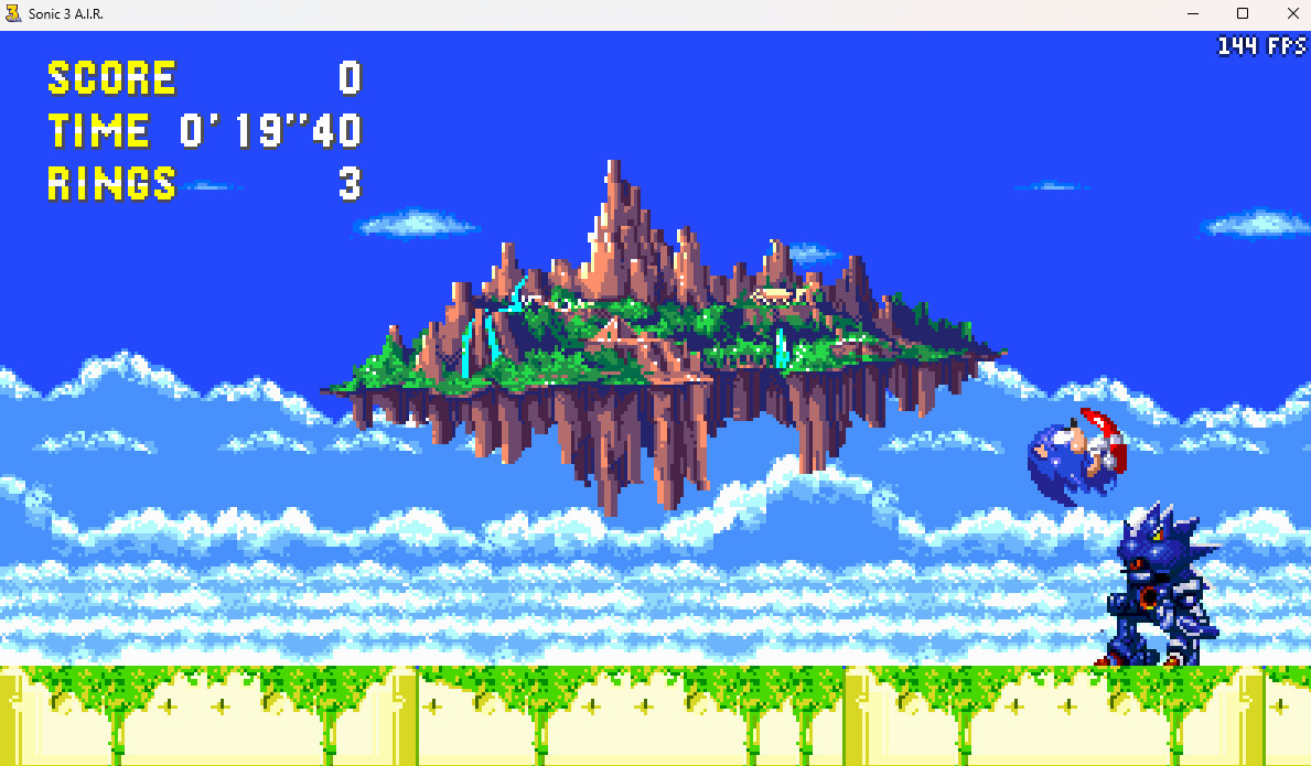 CYBERNETIC OUTBREAK MECHA SONIC IN SONIC 3 A.I.R. Mod for Sonic 3 A.I.R ...