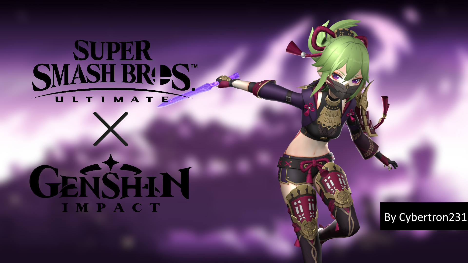 Kuki Shinobu (Genshin Impact) Mod for Super Smash Bros. Ultimate | SSBU ...