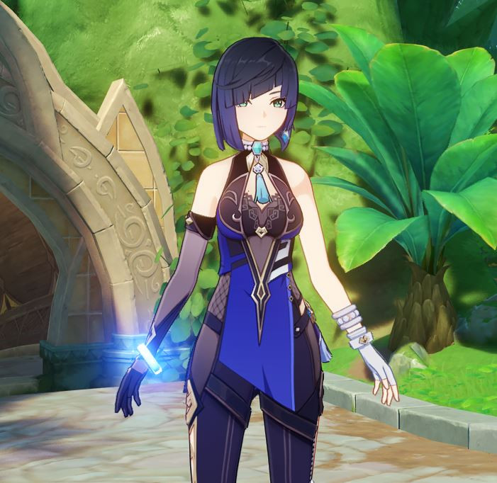 Jacketless Yelan Mod for Genshin Impact | GI Mods