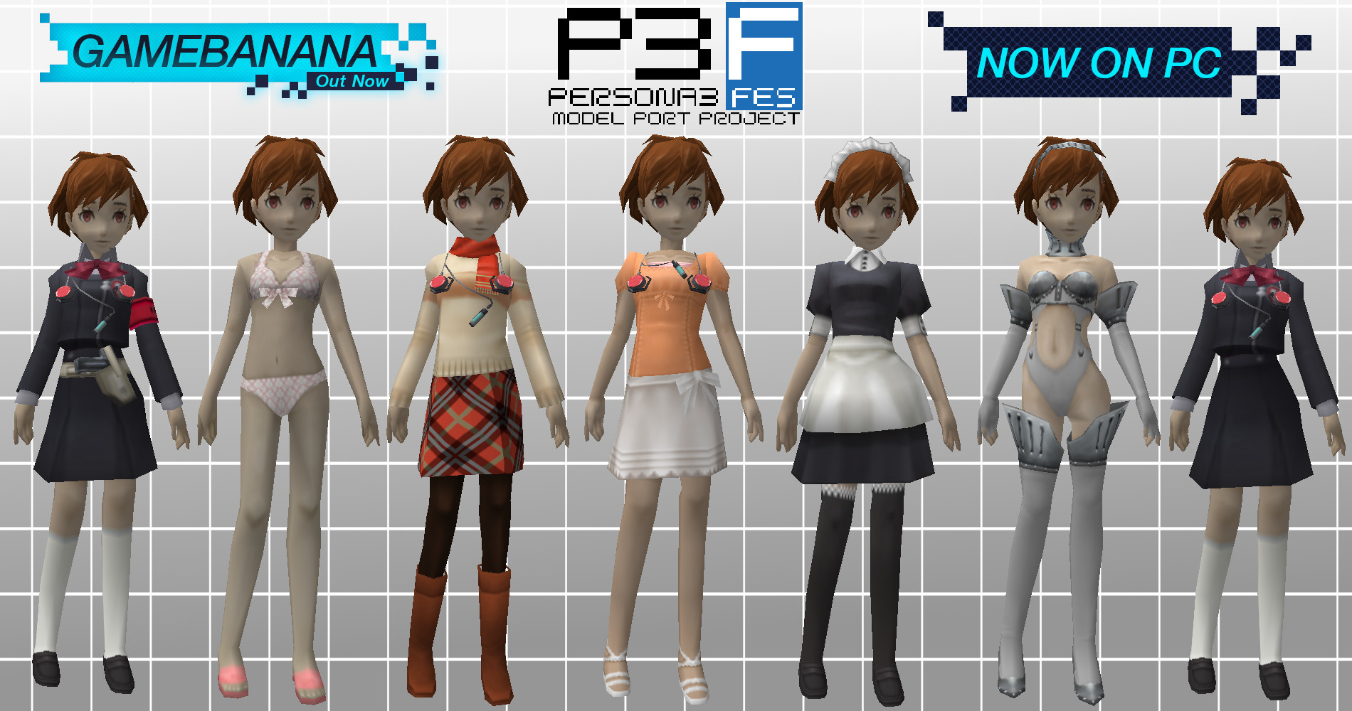 P3F Model Port Project Mod for Persona 3 Portable (PC) | P3P PC Mods