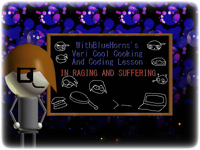WithBlueHorns Veri Cool Cooking and Coding Lesson [Baldi's Basics] [Mods]