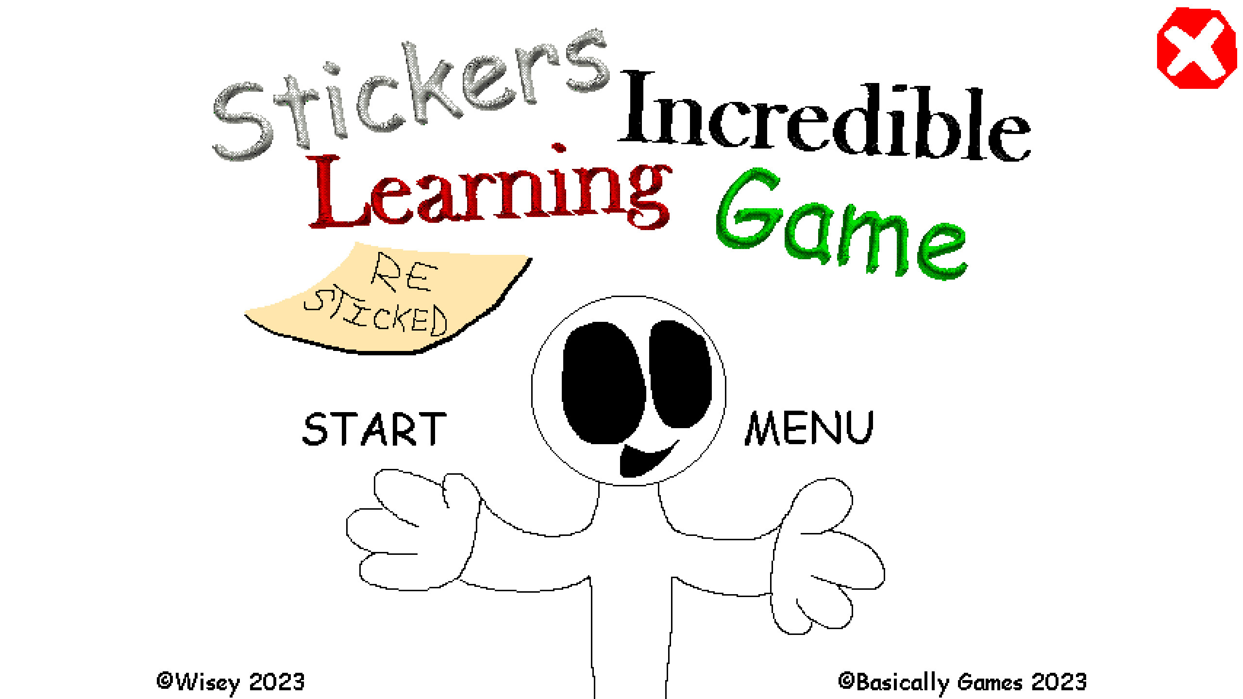 Sticker's Incredible Learning Game: Resticked [Baldi's Basics] [Mods]