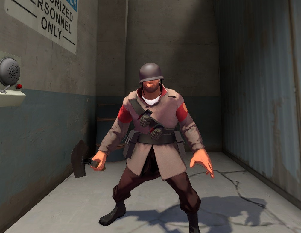 PF2 Soldier Melee Weilding Animation Mod for Team Fortress 2 Classic ...