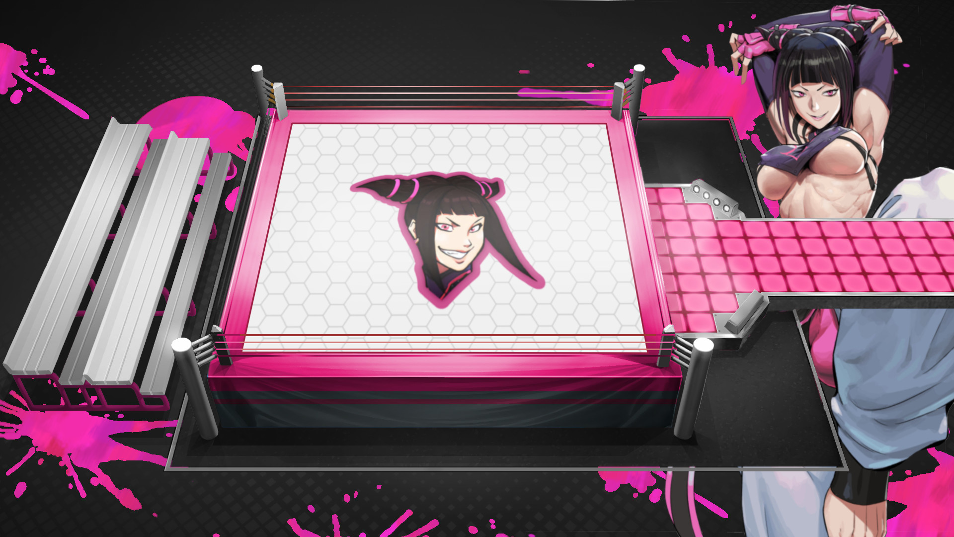 Juri Han (SF4) Online Arena [Super Smash Bros. Ultimate] [Mods]