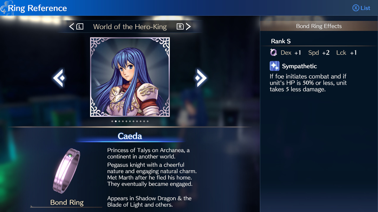 Good Bye ABC Rings! Hello S-Rings! Mod for Fire Emblem Engage | FEE Mods