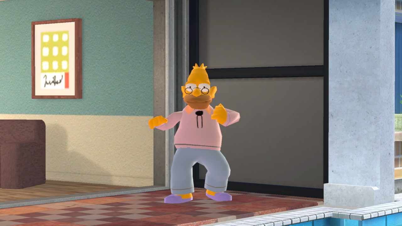 Abe Simpson Mod for Super Smash Bros. Ultimate | SSBU Mods
