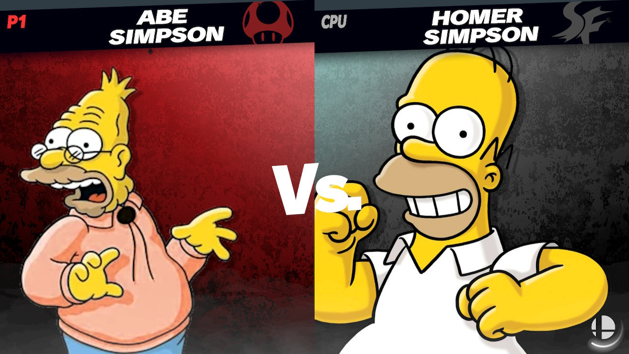 Abe Simpson Mod for Super Smash Bros. Ultimate | SSBU Mods