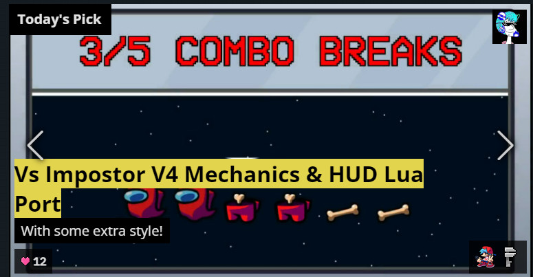 Vs Impostor V4 Mechanics & HUD Lua Port Mod for Friday Night Funkin ...