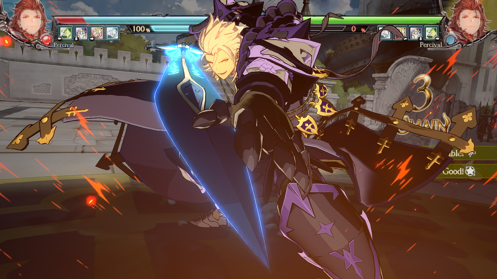 Cecil Harvey inspired color for Percival (1-8) [Granblue Fantasy ...