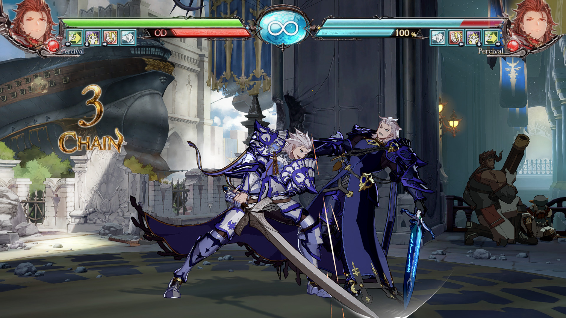 Cecil Harvey inspired color for Percival (1-8) Mod for Granblue Fantasy ...