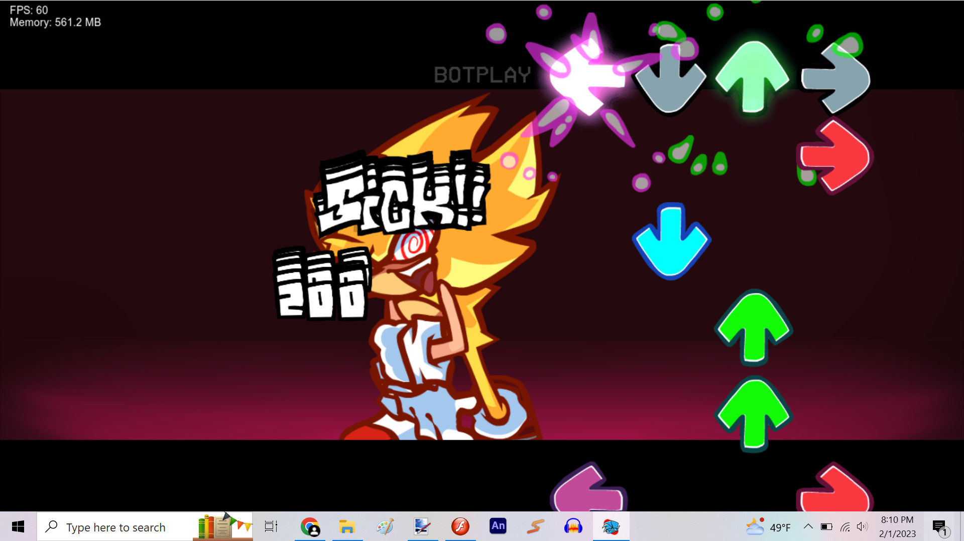Chaos Nightmare - Sonic Vs. Fleetway Reanimated Mod for Friday Night ...