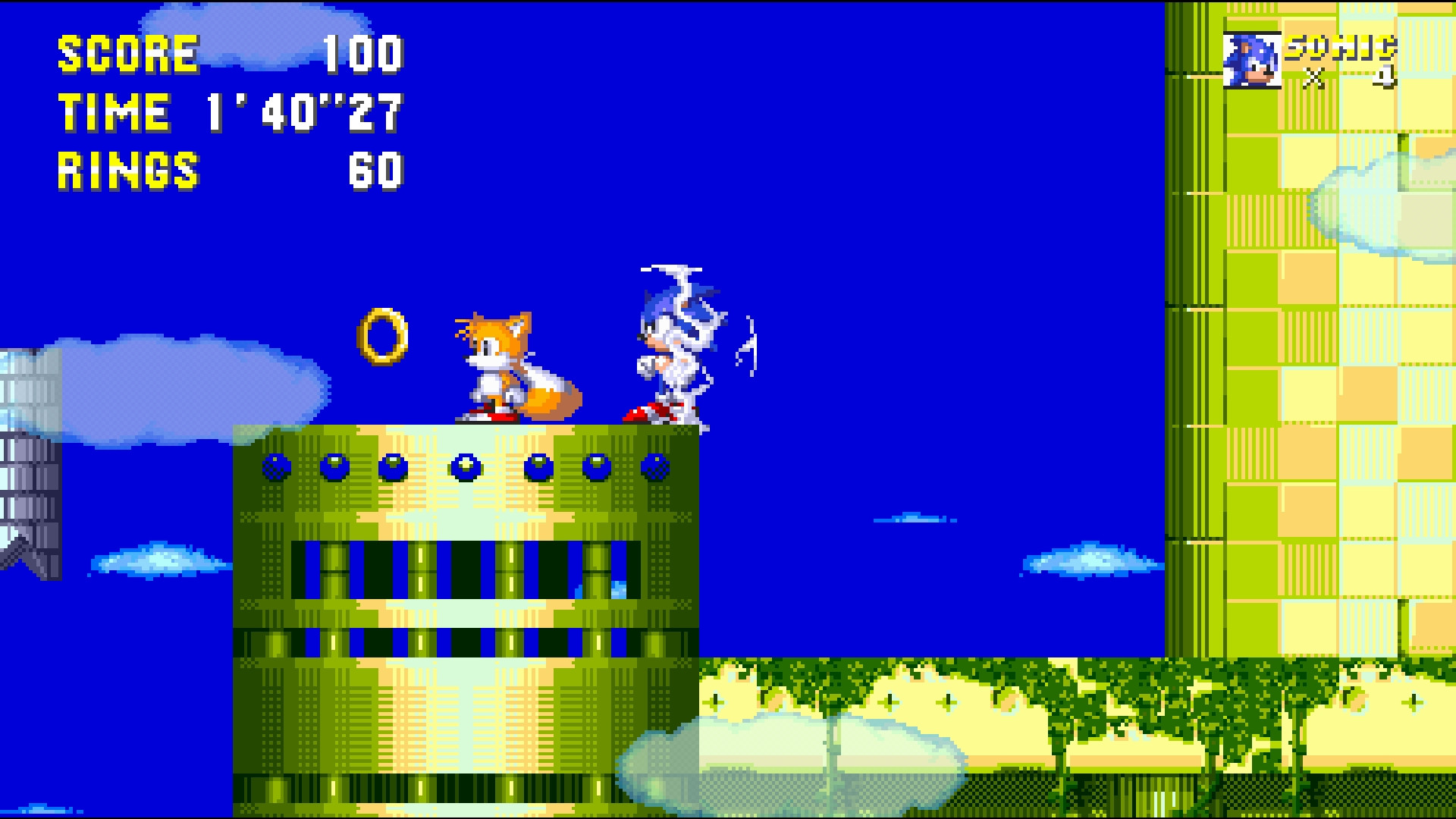 Sky santuary green dark palette (Mania palette) Mod for Sonic 3 A.I.R ...