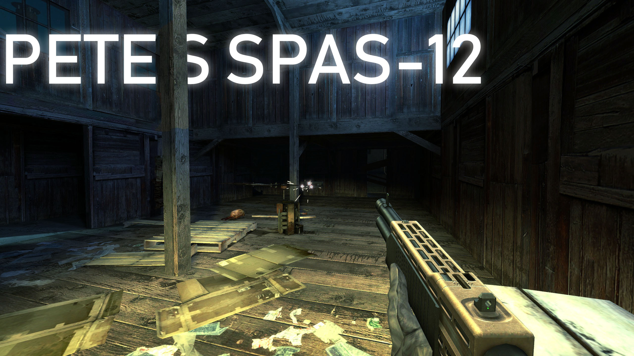 Pete's SPAS-12 For HL2 Mod for Half-Life 2 | HL2 Mods