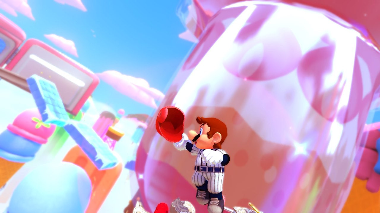 Mario (Baseball) w/ Tour Animations [Mario Kart 8 Deluxe] [Mods]