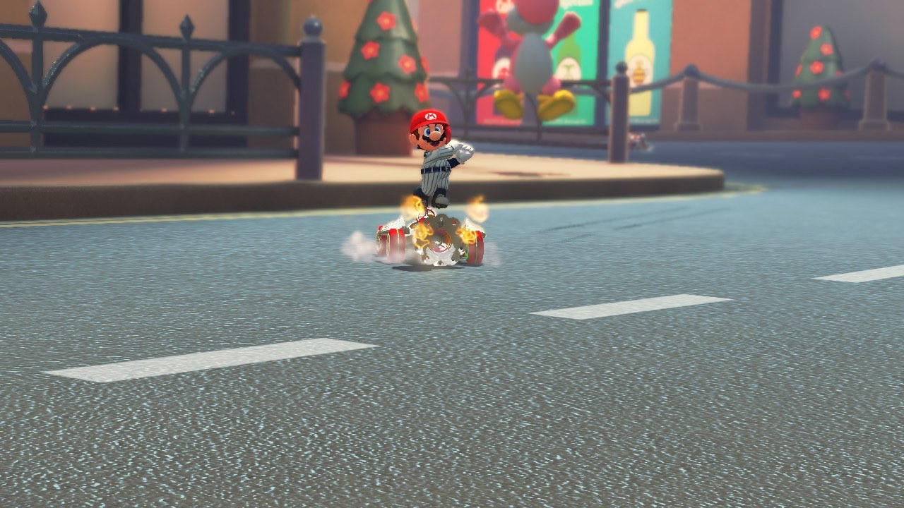 Mario (Baseball) w/ Tour Animations [Mario Kart 8 Deluxe] [Mods]