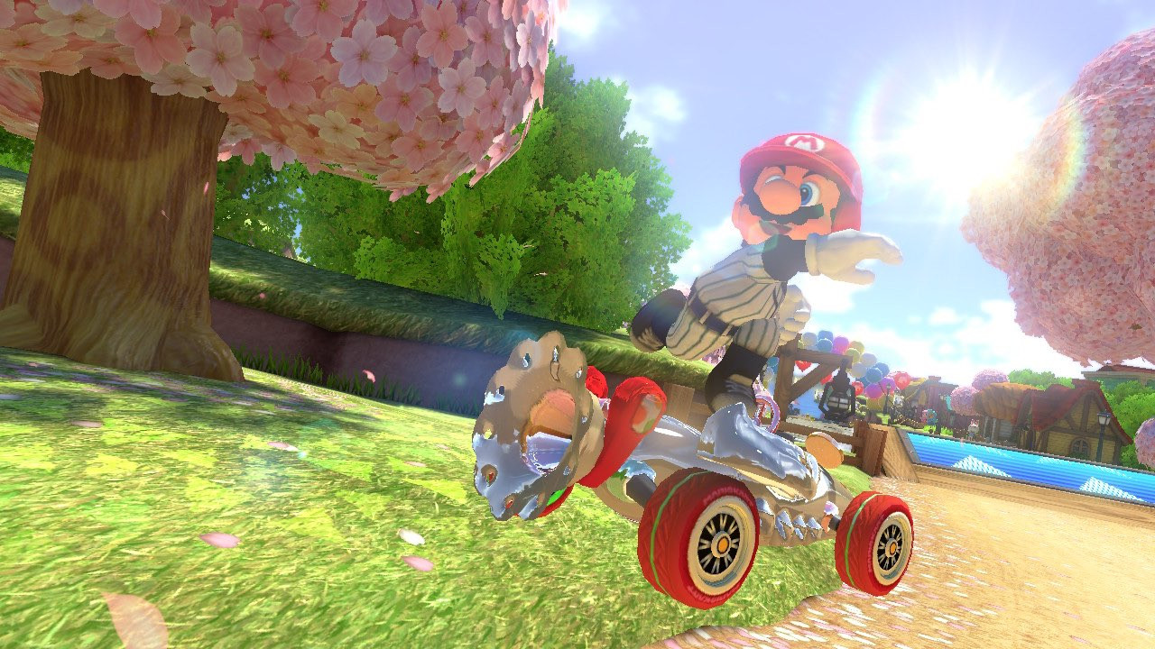 Mario (Baseball) w/ Tour Animations [Mario Kart 8 Deluxe] [Mods]