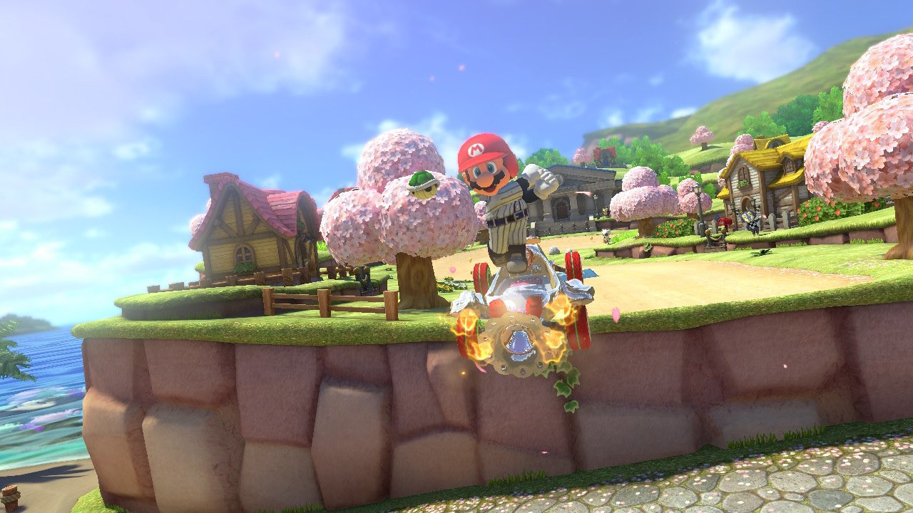 Mario (Baseball) w/ Tour Animations [Mario Kart 8 Deluxe] [Mods]
