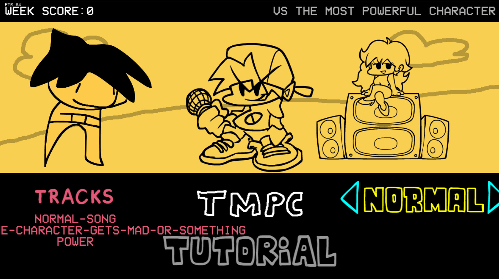 FNF Vs the most powerful character in the world [Friday Night Funkin ...