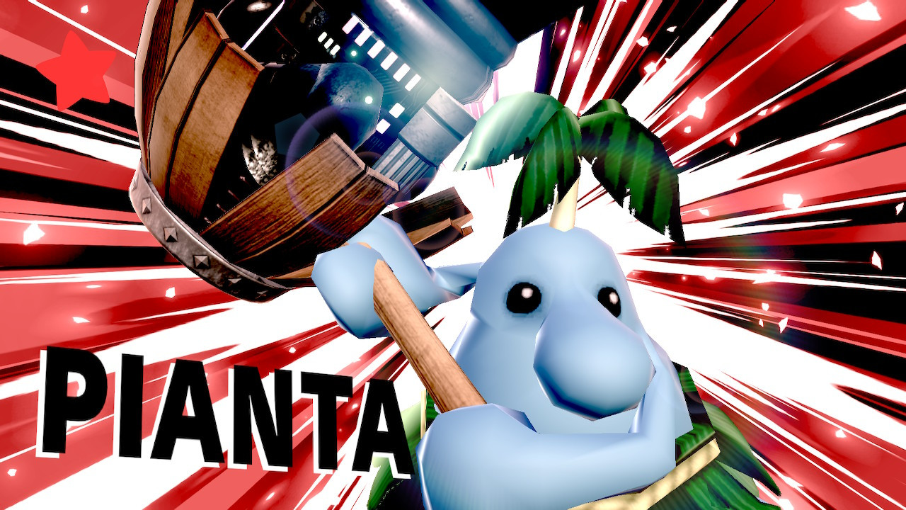 Pianta (Super Mario Sunshine) Mod for Super Smash Bros. Ultimate | SSBU ...