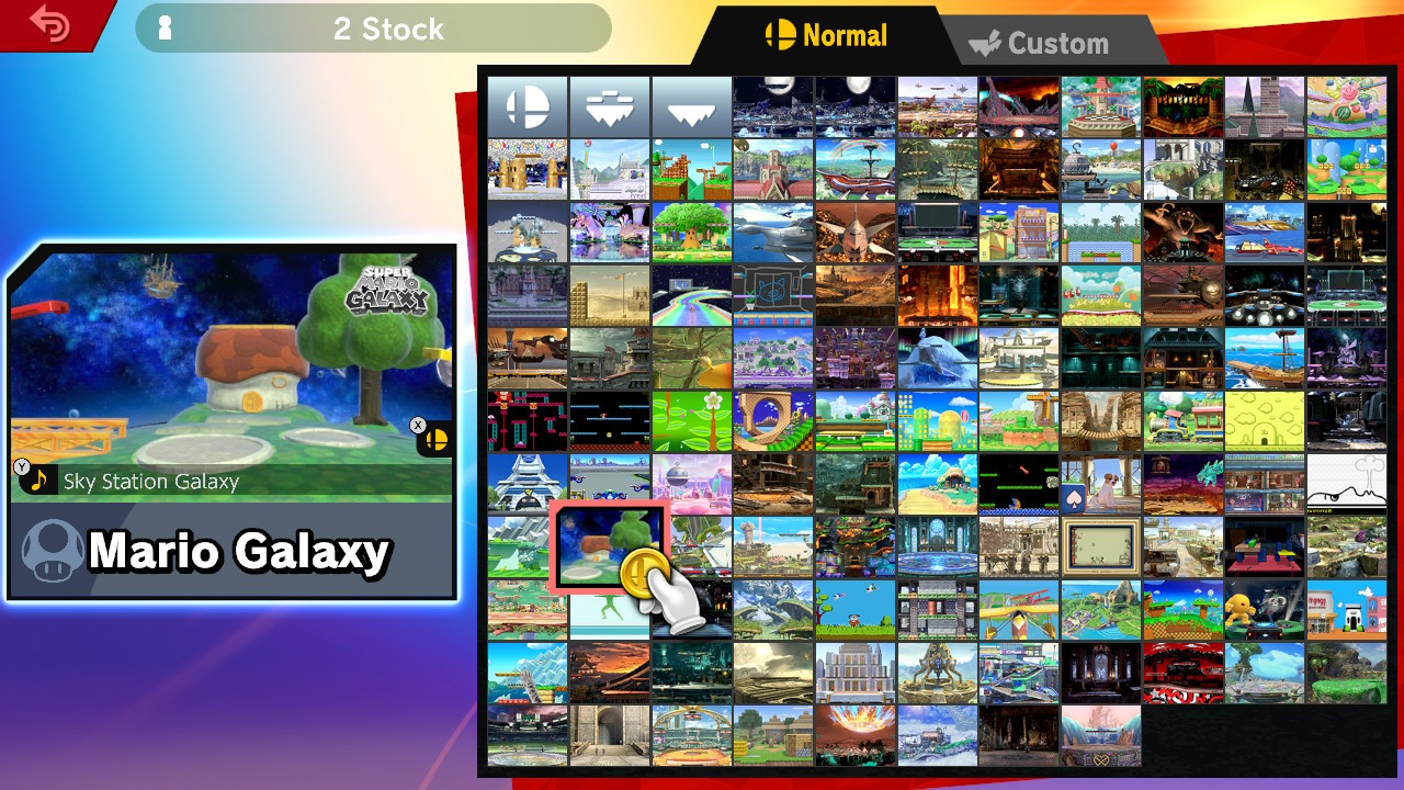 Good Egg Galaxy (Super Mario Galaxy) Mod for Super Smash Bros. Ultimate ...