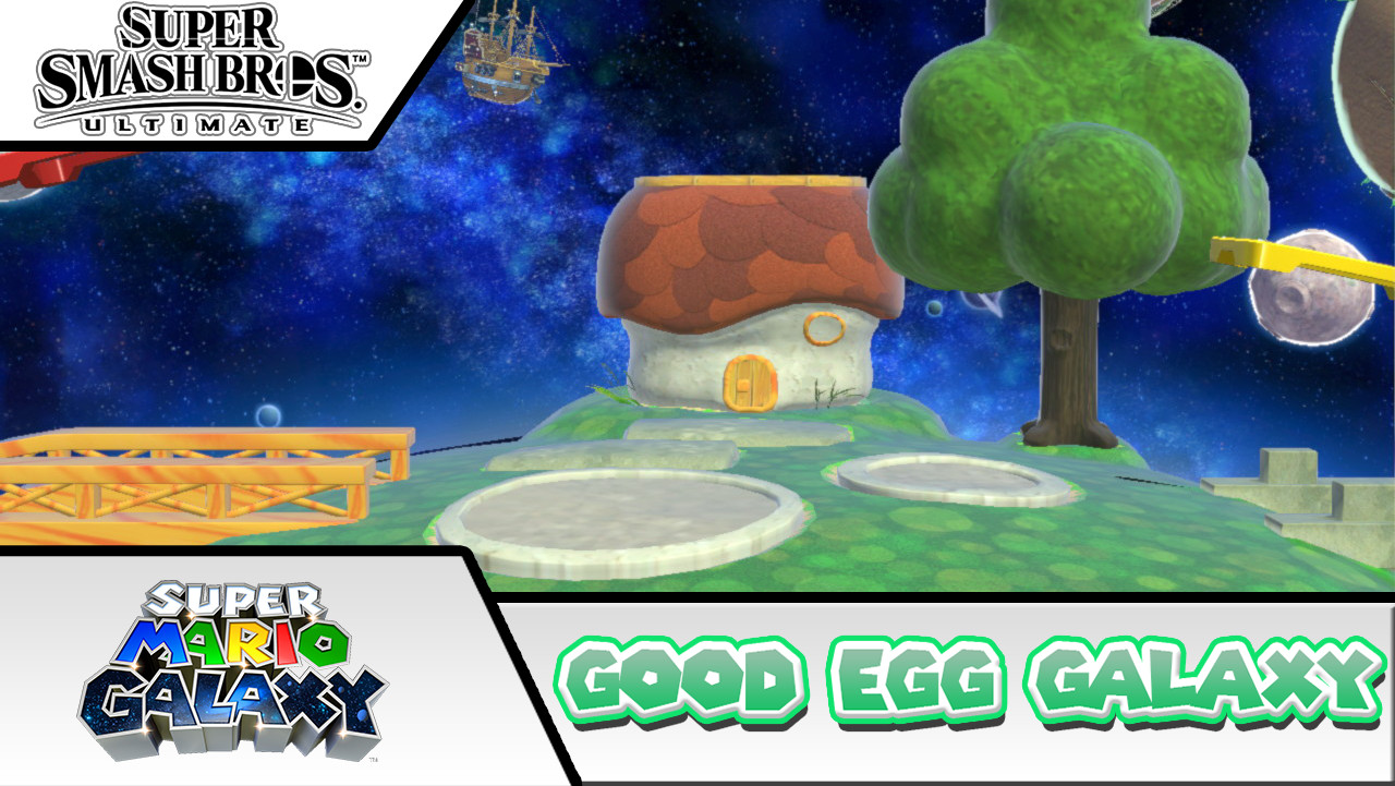 Good Egg Galaxy (Super Mario Galaxy) Mod for Super Smash Bros. Ultimate ...