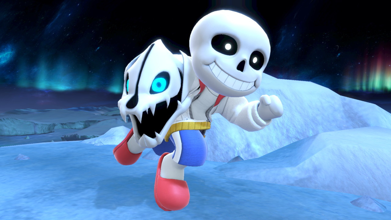 Sans Costume Recolors Mod for Super Smash Bros. Ultimate | SSBU Mods