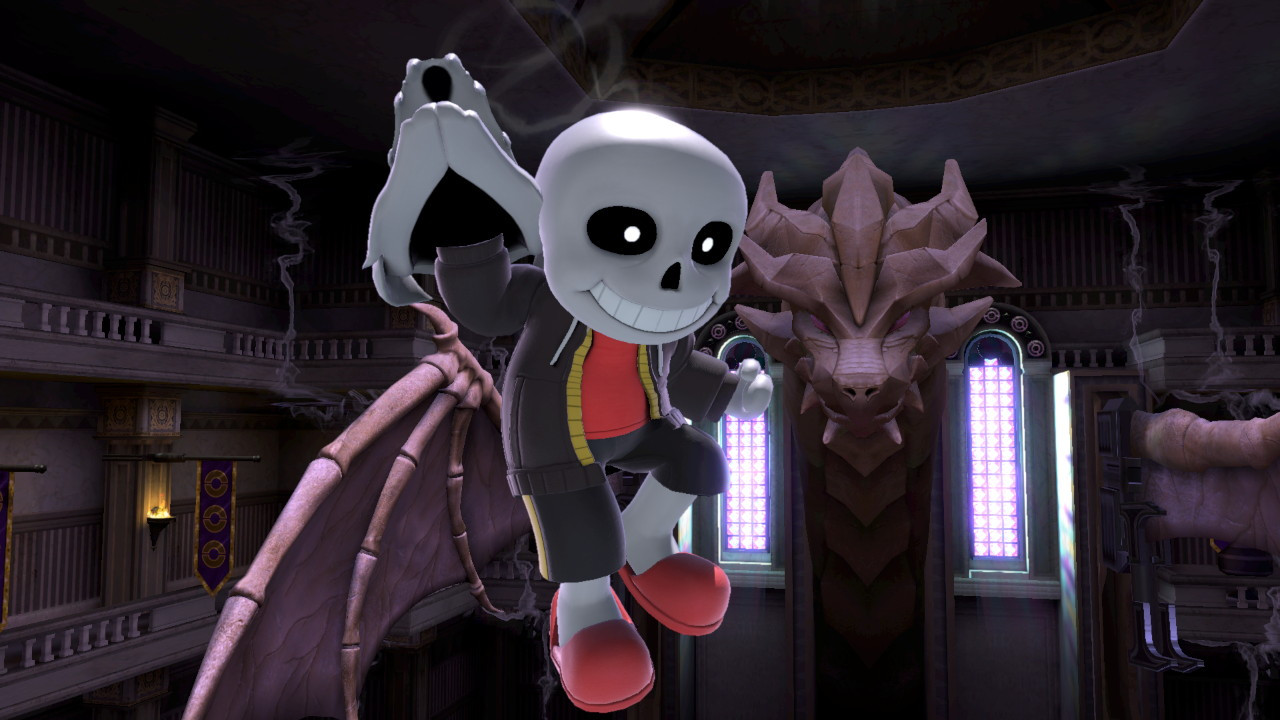 Sans Costume Recolors Mod for Super Smash Bros. Ultimate | SSBU Mods