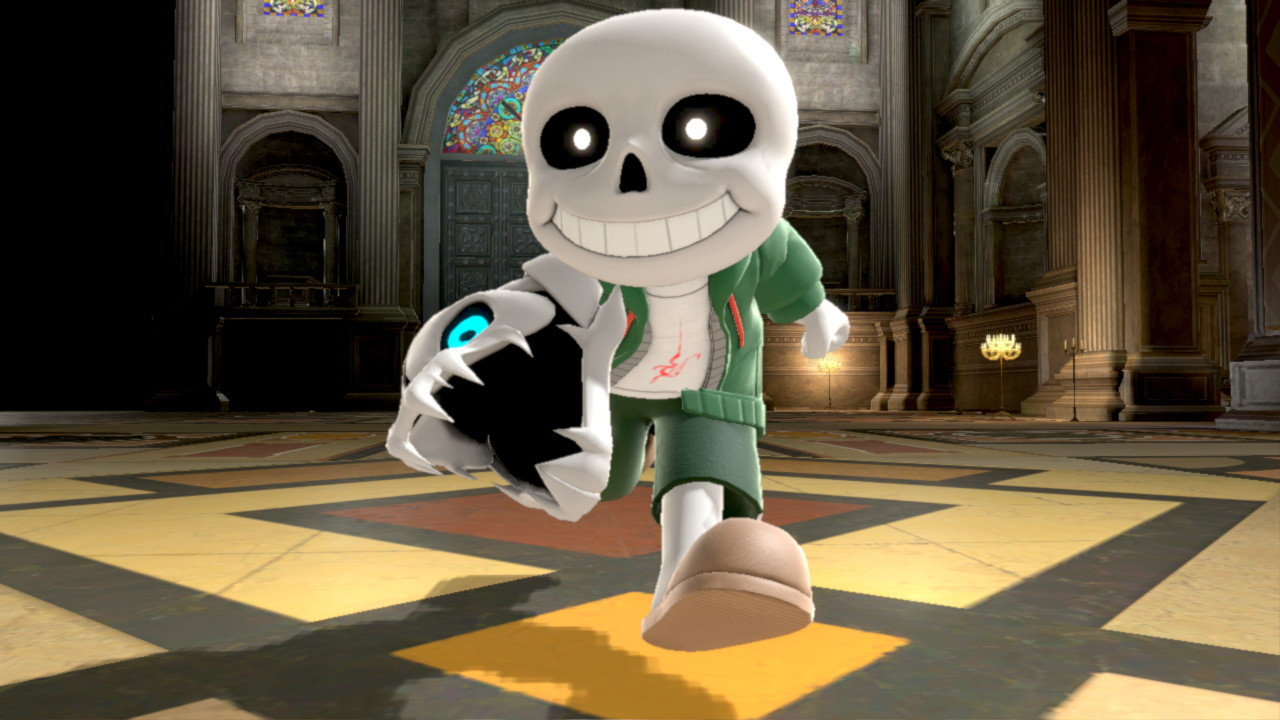 Sans Costume Recolors Mod for Super Smash Bros. Ultimate | SSBU Mods
