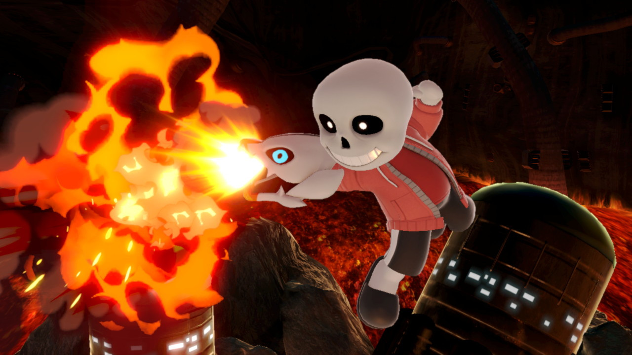 Sans Costume Recolors Mod for Super Smash Bros. Ultimate | SSBU Mods