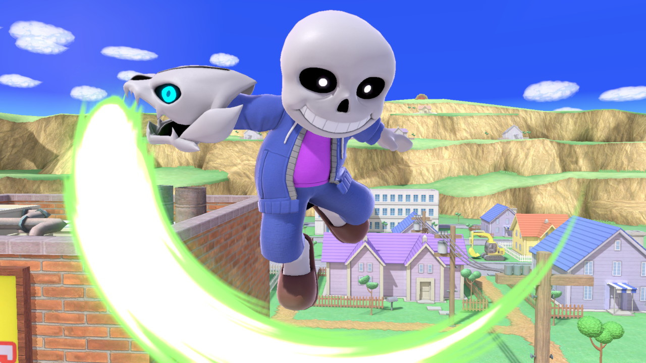 Sans Costume Recolors Mod for Super Smash Bros. Ultimate | SSBU Mods